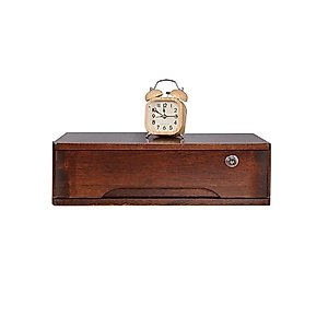 LEYT Desktop File Cabinet, Wood Desktop Organizer Storage Box with Drawers, for Desks, Dressers, Home Or Office Desktop (Color : B1)