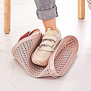 Hosaire Waste Basket Trash Can Kitchen Waste Basket with Cover for Bathroom Home Office Dorm Kids Room 1 Pcs