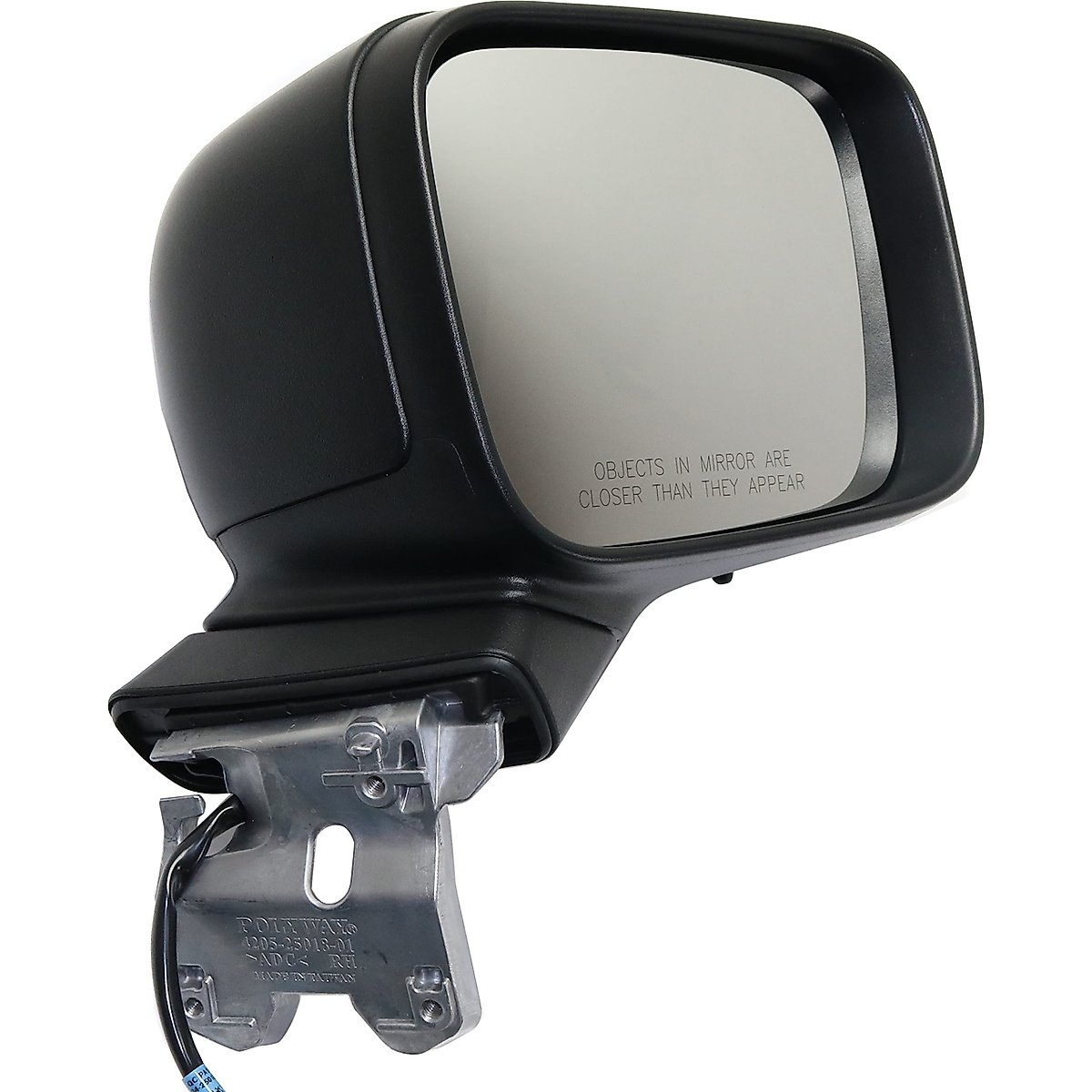 Kool Vue Driver & Passenger Side Power Heated Mirrors for Jeep Renegade 2015-2023 Without Signal Light, Blind Spot Monitor & Memory Textured