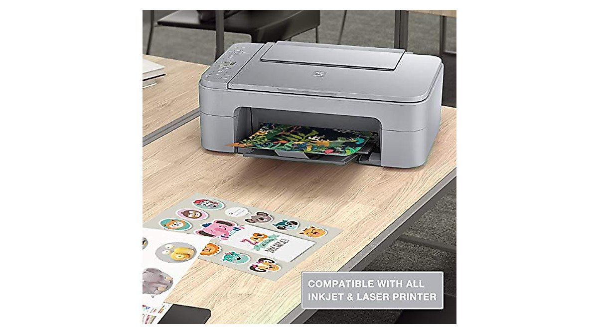 55 Glossy Waterproof Printable Vinyl for Inkjet/Laser