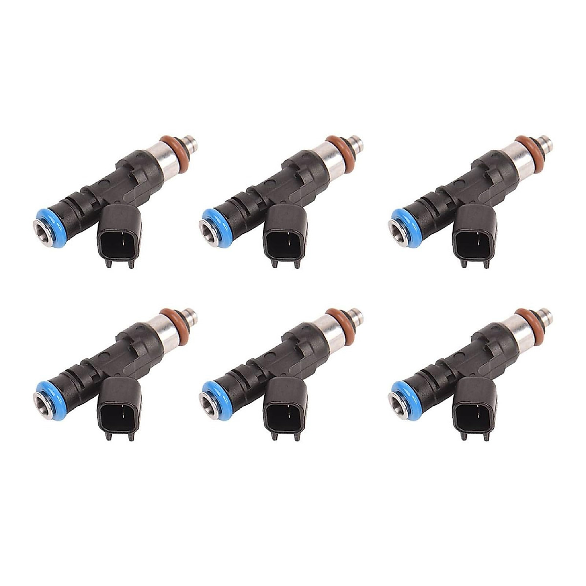 Bapmic 0280158055 Fuel Injectors Compatible with Ford Explorer Ranger Land Rover LR3 Mazda B4000 4.0L V6(Pack of 6)