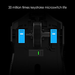 GameSir GM100 Gaming Mouse Wired Ergonomic Game USB Computer Mice RGB Gamer 6 Buttons Desktop Laptop PC Gaming Mouse