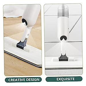 JEWEDECO 1 Set Spray Mop Microfiber Broom Jalador De Agua para Piso Microfiber Cleaner Floor Squeegee Broom Graffiti Mop Water Scraper Office Mop Home Cleaning Tool Water Spray Mop Flat Pp