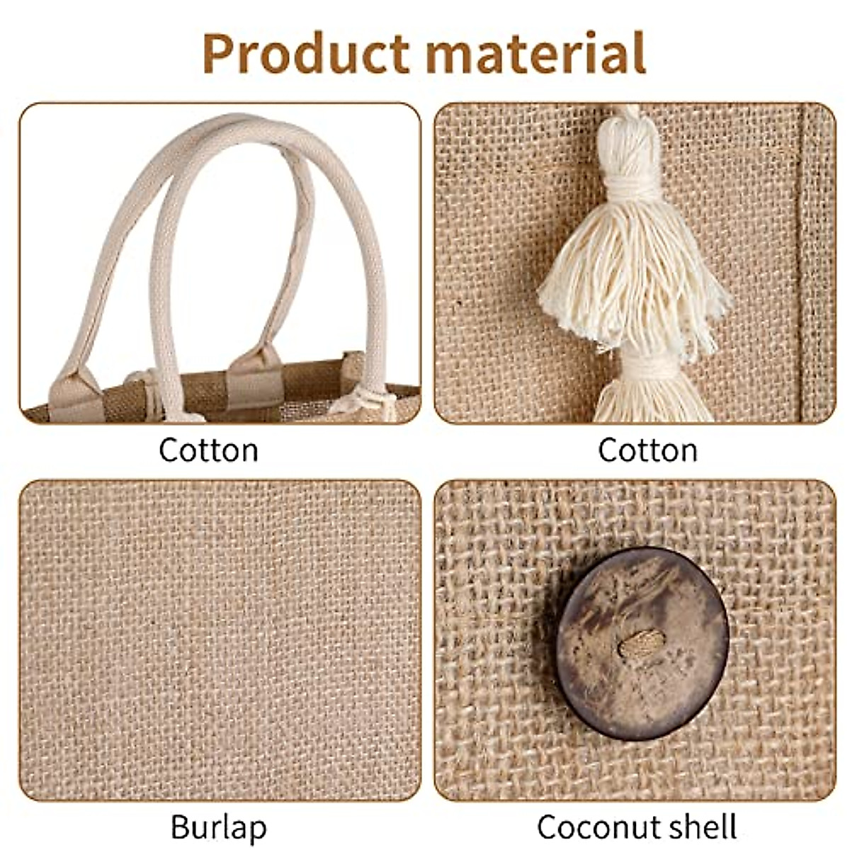 itgowisa Small Tote Bag for Women, Waterproof Beach Bag, Foldable Book Tote, Cute Reusable Grocery Bag, Gifts Basket for Her