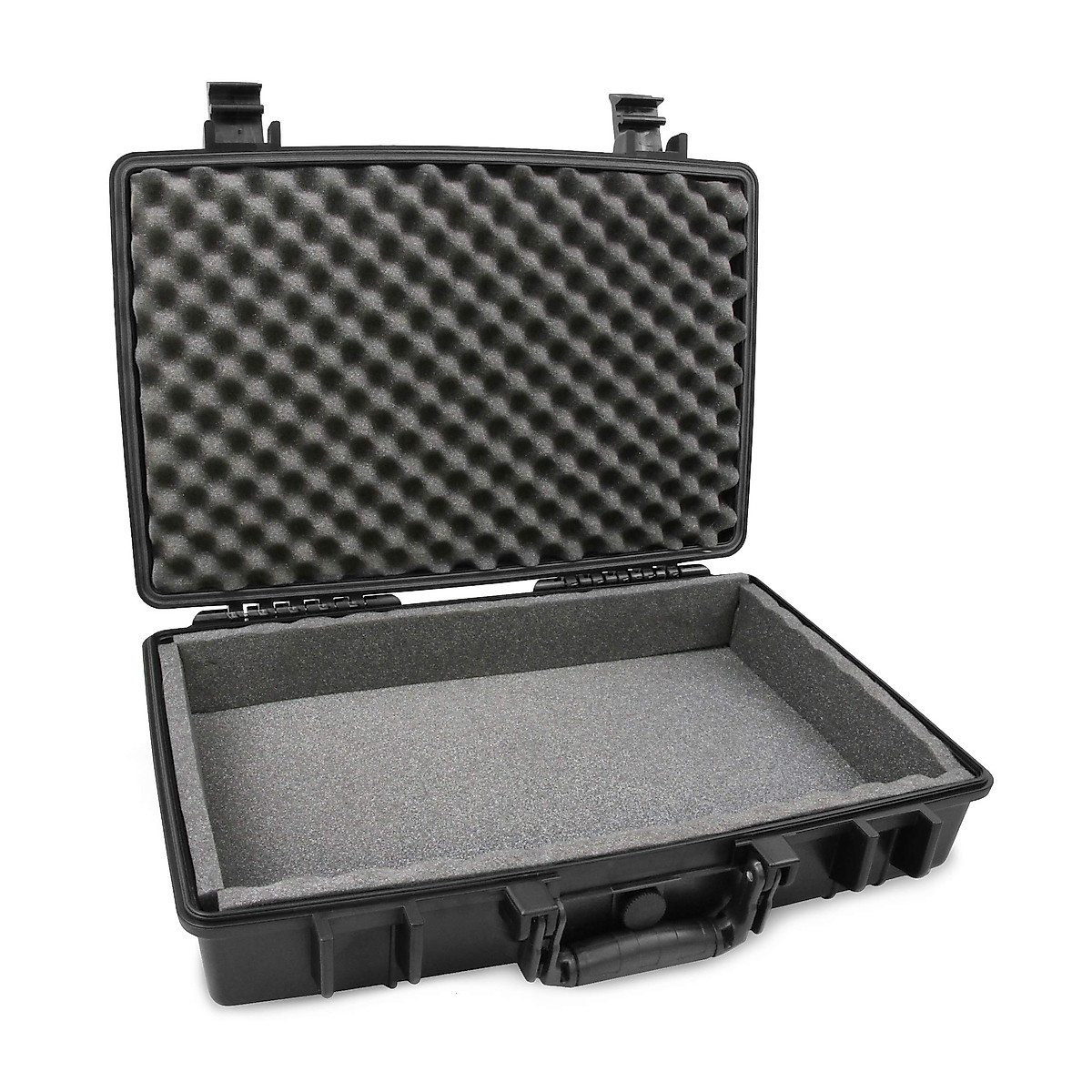 Casematix Waterproof Mixer Carry Case Compatible with Rode Rodecaster Pro Podcast Production Studio and Adapter - Hard Carry Case With Padded Foam