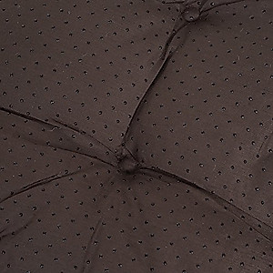 Pet Bed – 36x24 Dog Pillow and Crate Pad with Faux Fur Sleep Surface and Non-Slip Bottom – Machine Washable Dog Bed by PETMAKER (Brown)