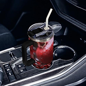 Pomegranate Fruit 40 Oz Water Bottle, Stainless Steel Tumbler with Handle And Straw, Extra Large Insulated Tumbler, Flip Straw Tumblers for Sports, Work, Car, Travel And Weekends