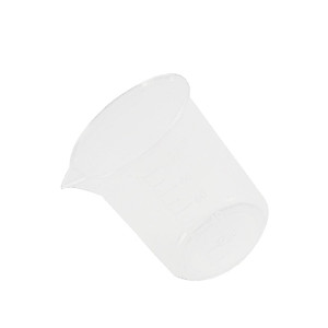 Othmro 10Pcs 100ml Plastic Graduated Cups Measuring Cups PP Plastic Graduated Beaker Clear Scale Cups Liquid Measuring Mixing Cups Graduated Plastic Measuring Cups for Lab Kitchen Liquids Transparent