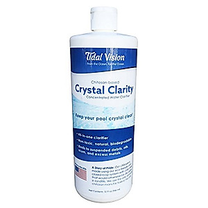 Tidal Vision Crystal Clarity — All-in-One Natural Pool & Spa Clarifier