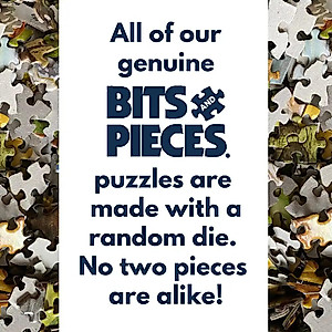 Bits and Pieces – Value Set of Three 500 Piece Jigsaw Puzzles for Adults – Desserts, Farm Animal, Quilting Festival Jigsaw Puzzles by Artist Larry Jones, Completed Puzzle Size: 18" x 24"