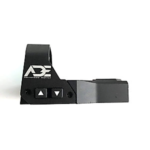 Ade Advanced Optics Zantitium RD3-015 Red Dot Sight + Optic Mounting Plate for 1911 Novak Rear Sight Pistol