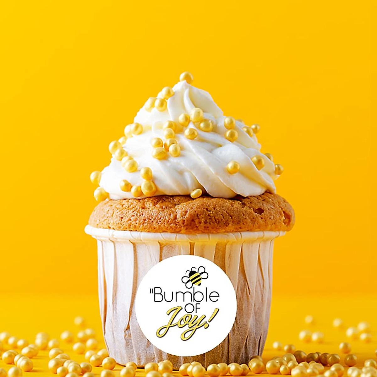 270 PCS Bee Baby Shower Decorations Stickers, Bee Candy Stickers, Baby Shower Stickers, Baby Shower Candy Stickers. (Bee Decorations (018))