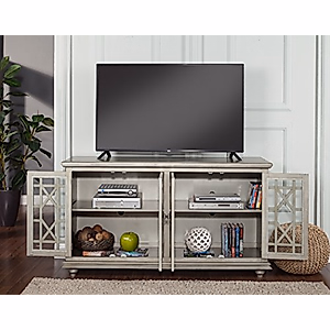 Martin Svensson Home Marche 63" TV Stand, Antique Silver
