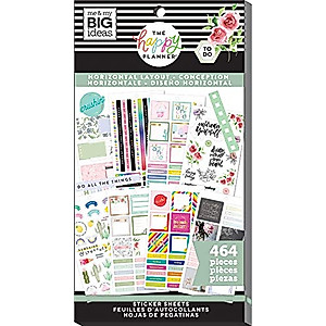ME & MY BIG IDEAS Happy Planner STCKRS, Horizontal, 464/Pkg