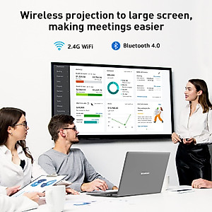 ECOHERO 2024 Laptop Computer, Intel J4005 Processor (Up to 2.7GHz), 12GB DDR4 RAM/256GB SSD, 14 Inch FHD 1920x1080 Display, Windows 11 Laptops Computers, Privacy Camera, Silver