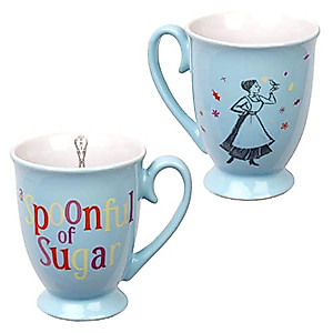 Paladone Mary Poppins Ceramic Coffee Mug-Officially Licensed Disney Merchandise, 1 Count (Pack of 1), Multi-Colour
