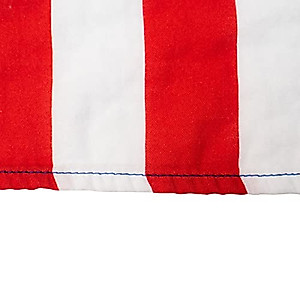 TWIG & BALE USA American Flag Muslin Baby Blanket - Red White and Blue - Stars and Stripes - 47" x 43" - Organic Cotton Patriotic Swaddle Receiving Blanket