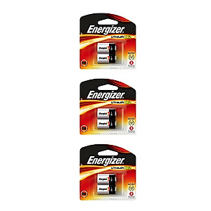 Energizer 6X CR2 Battery CR17355 EL1CR2 DLCR2 Lithium 3v Photo Carded Fresh