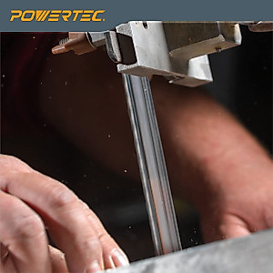 POWERTEC 56-7/8 Inch Bandsaw Blades, 1/4" x 6 TPI Band Saw Blades for Sears Craftsman, Shopcraft, and Duracraft 3-Wheel Band Saw for Woodworking, 1 Pack (13211V)