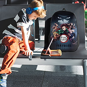 RUIRUIY Anime Backpack Teens Cartoon Backpack Aldult Laptop Backpack Bag Boys And Girls Backpacks, One Size