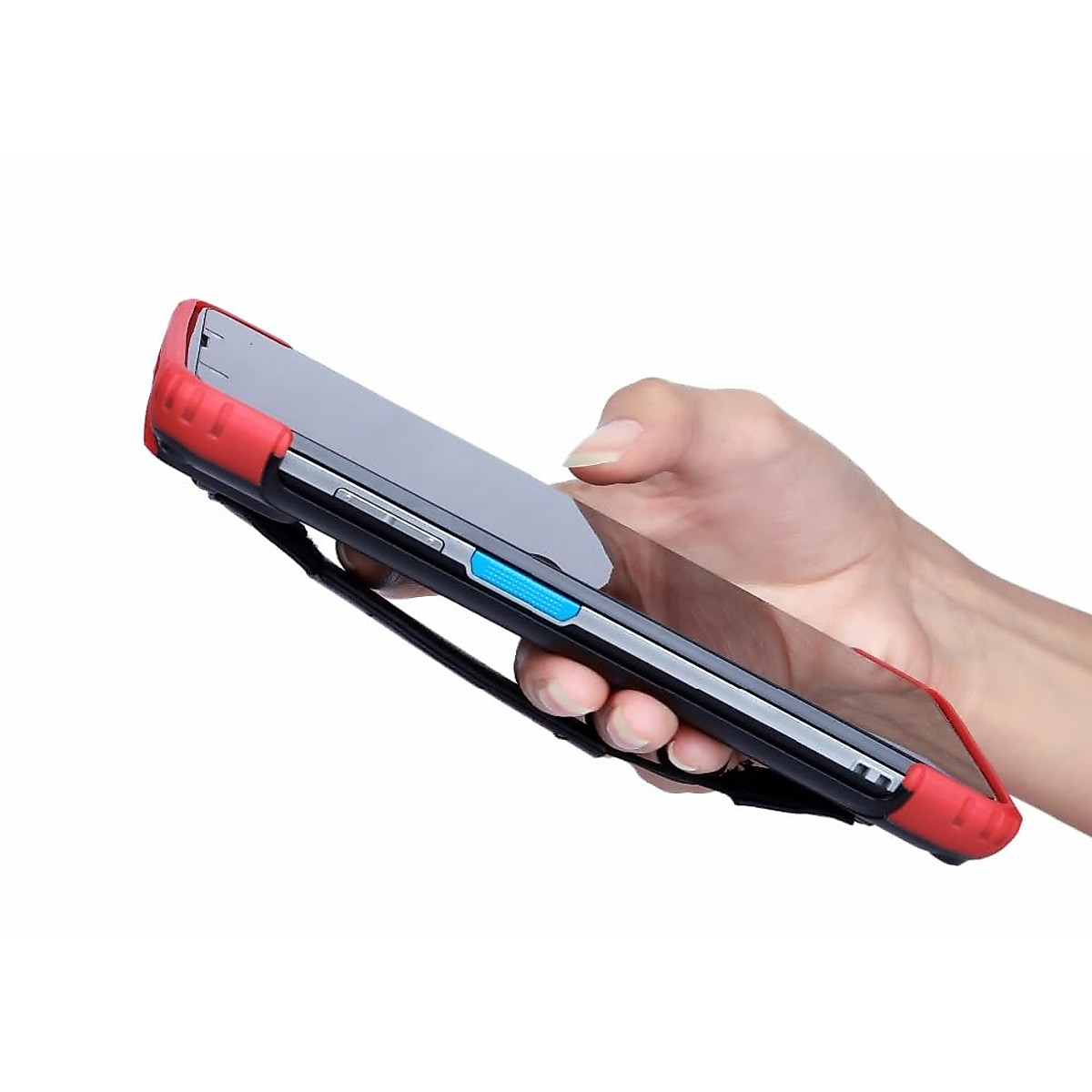 7" Android Rugged Tablet Barcode Scanner, 8 core CPU, NFC,WiFi,Bluetooth,IP67 Industrial Tablet with 1D 2D Laser Barcode Scanner for Inventory & Field Applications