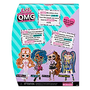 L.O.L. Surprise! LOL Surprise OMG Pose Fashion Doll with Multiple Surprises and Fabulous Accessories – Great Gift for Kids Ages 4+