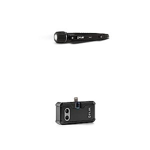 FLIR ONE Pro iOS - Professional Grade Thermal Camera for Smartphones and Includes VP50-2 CAT IV Non-Contact Voltage Detector
