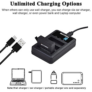 Batmax 3Packs AHDBT-401 1680mAh Battery + LED 3Slots USB Charger for Gopro Hero 4 Battery Go Pro Hero4 AHBBP-401 Action Camera Accessories