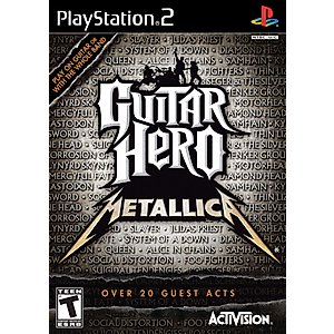 Guitar Hero Metallica - PlayStation 2 (Renewed)