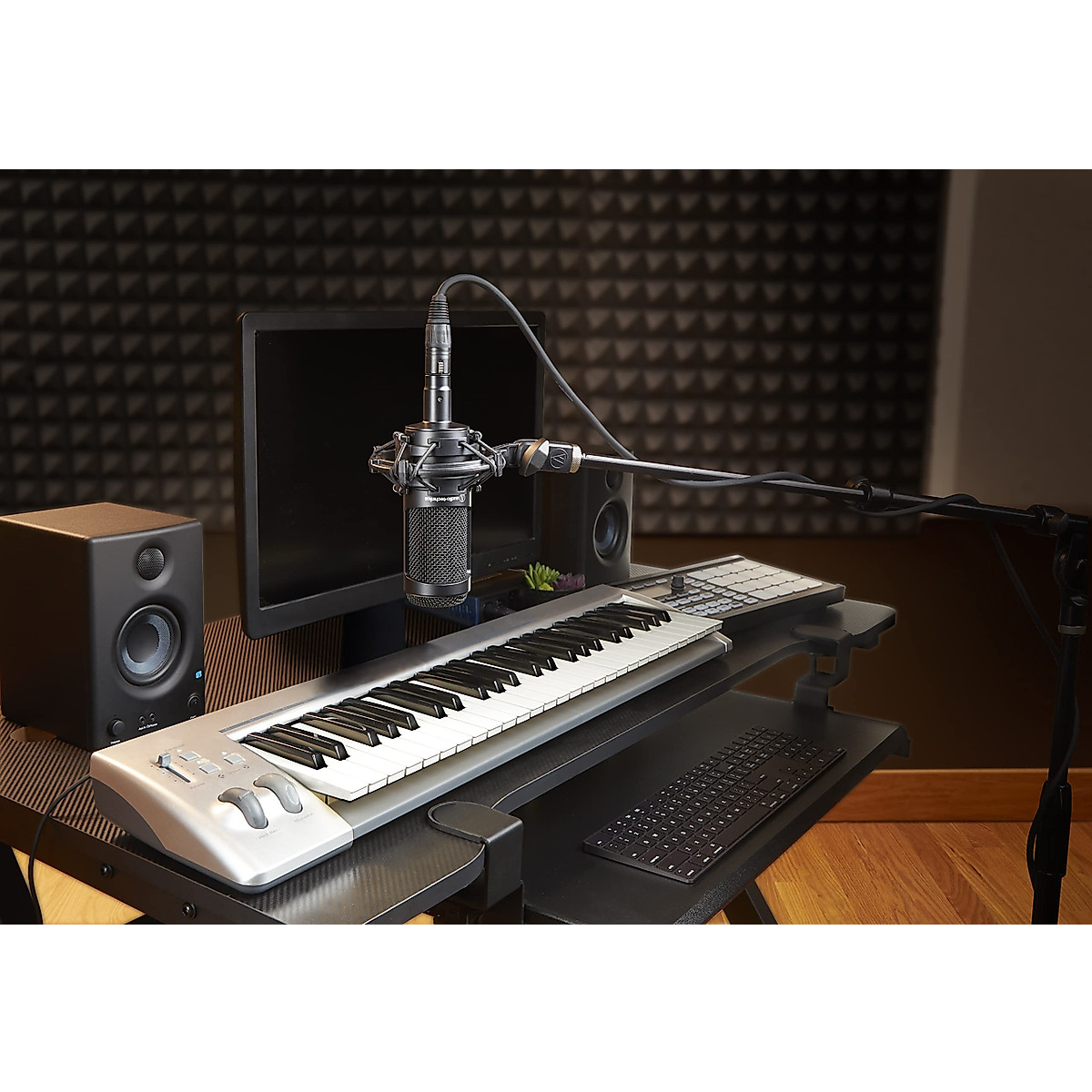 Audio-Technica AT2035 Large Diaphragm Studio Condenser Microphone (Renewed)