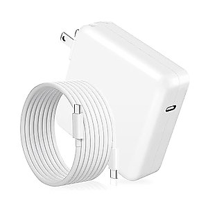 Mac Book Pro Charger - 118W Power Adapter Compatible with USB C Port MacBook Pro & MacBook Air 13, 14, 15, 16 inch, New ipad Pro and All USB C Device, 7.2ft USB-C to C Charge Cable