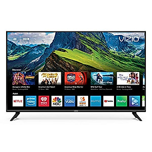 VIZIO 50in Class 4K Ultra HD (2160P) HDR Smart LED TV (D50x-G9 / V505-G9) (Renewed)