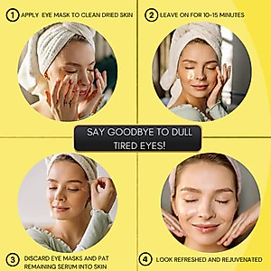 Lookix Collagen Under Eye Patches - Anti-Aging, Dark Circle & Puffy Eye Treatment - Hydrates and Firms Skin - 30 Pairs