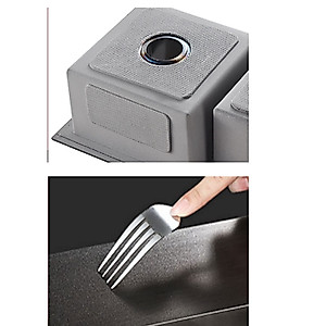 SZYAWxwj Mini Dishwasher Washer Sink Manual Wire Drawing Dishwasher Set Meal Kitchen Stainless Steel Dish Washing Basin