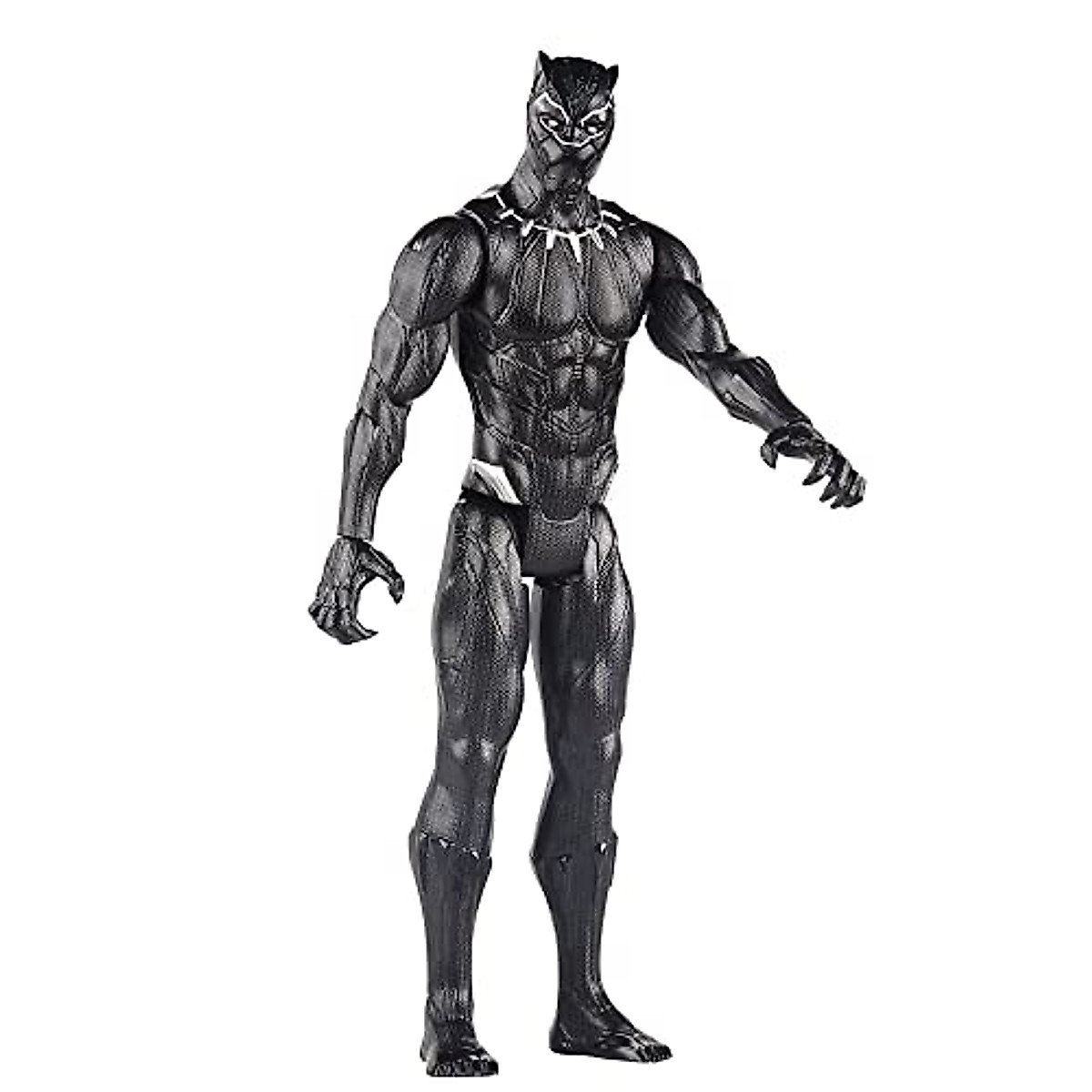 Avengers Marvel Titan Hero Series Black Panther Action Figure, 12-Inch Toy, Inspired by Marvel Universe, for Kids Ages 4 and Up