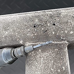 Make it Snappy Tools 1/8 Inch Ironman Quick Change Drill Bit Adapter for Metalworking, Fabrication and Installation