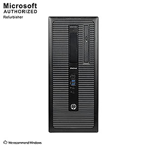 HP EliteDesk 800 G1 Small Form Business High Performance Desktop Computer PC (Intel Core i5 4570 up to 3.9GHz, 16G RAM, 120G SSD+1T HDD, DVD-ROM, WiFi, DP, Windows 10 Professional) (Renewed)