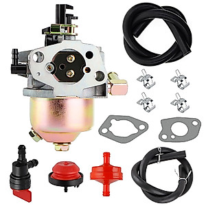 HUSWELL 247.889571 Carburetor Primer Bulb Fuel Line kit for Troy-Bilt Storm 2410 “Old Style” 247.889701 247.886910 247.887200 247.889571 247.88955 247.881720 MTD 270-QU 952Z265-SUA Huayi 170SA