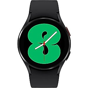 Samsung Electronics Galaxy Watch 4 40mm Smartwatch with ECG Monitor Tracker for Health Fitness Running Sleep Cycles GPS Fall Detection Bluetooth US Version - (Renewed) (Black)
