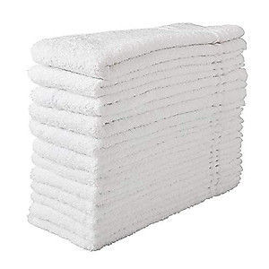 Member's Mark Commercial Hospitality Hand Towels, White, Set of 12