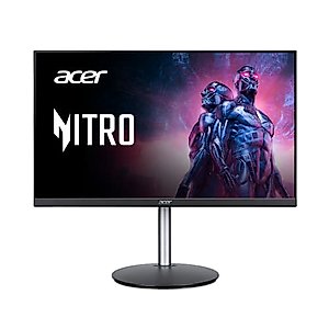 Acer Nitro XFA243Y Sbiipr 23.8” Full HD (1920 x 1080) VA Gaming Monitor | AMD FreeSync Premium Technology | 165Hz Refresh Rate | 1ms VRB | HDR 10 | 1 Display Port 1.2 & 2 HDMI 2.0 Ports,Black