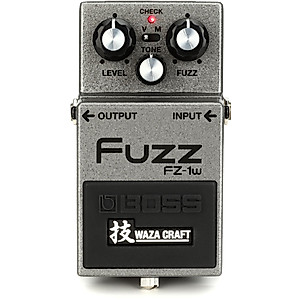 Boss FZ-1W Waza Craft Fuzz Pedal & MT-2W Waza Metal Zone Distortion Pedal