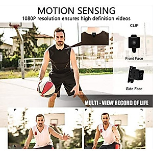 Mini Spy Camera Wireless Hidden Camera Portable Small Camera with Motion Detection and Night Vision Nanny Cam no WiFi Security Camera Pet Camera for Cat/Cop cam