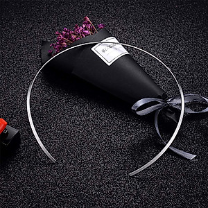 HooAMI Women's Necklace Choker Silver Stainless Steel Collar Necklace