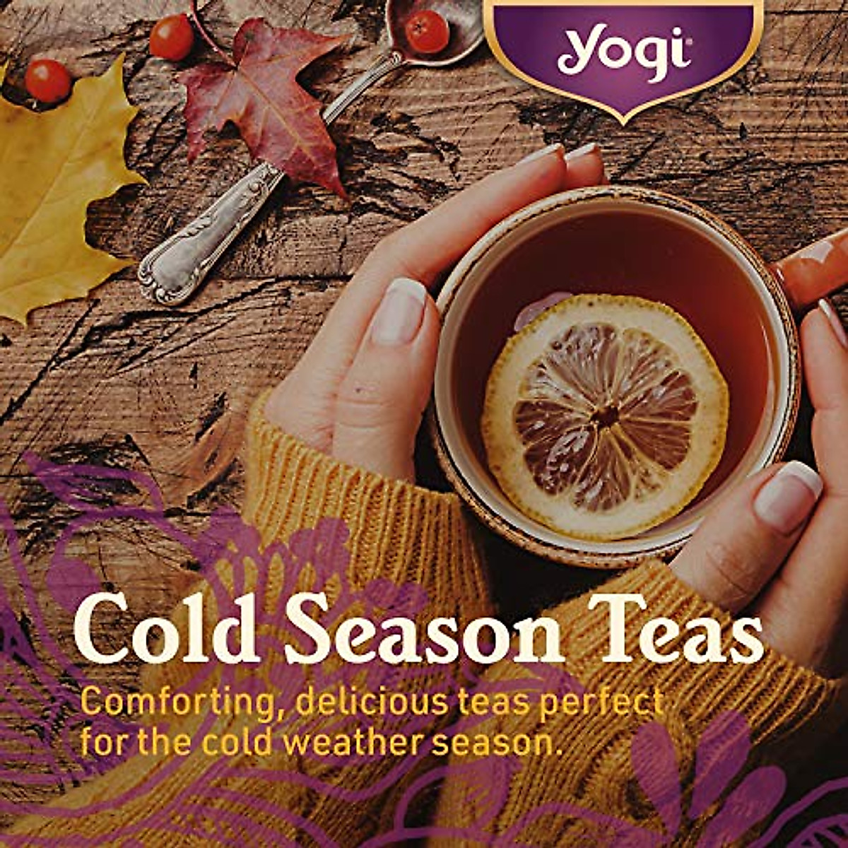 Yogi Tea Throat Comfort Tea - 16 Tea Bags per Pack (4 Packs) - Herbal Tea for Throats - Organic Throat-Soothing Tea - Includes Licorice Root, Wild Cherry Bark, Slippery Elm Bark & More
