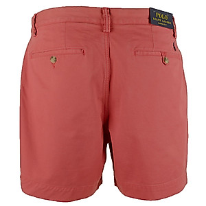 Polo Ralph Lauren Men's Classic Fit 6" Stretch Chino Shorts, Beige, Tan, 34