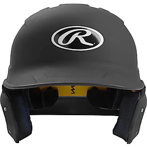 Rawlings | MACH Batting Helmet | Matte Black | Senior 6 7/8" - 7 5/8"