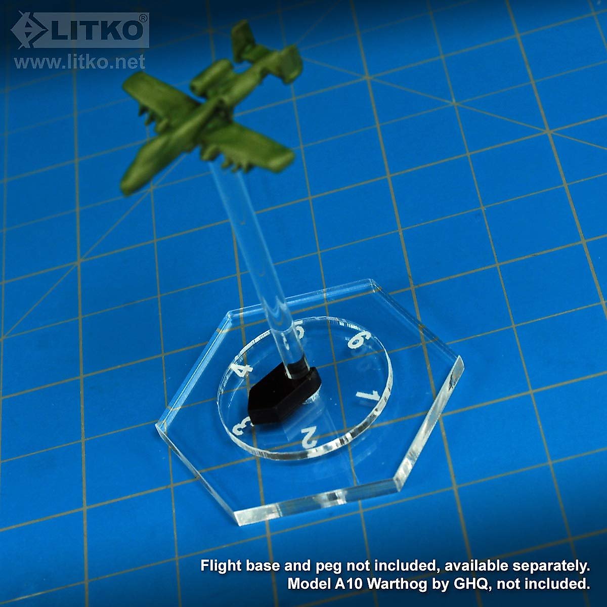 LITKO Standard Flight Stand Dials #1-6 with Pointers (10)