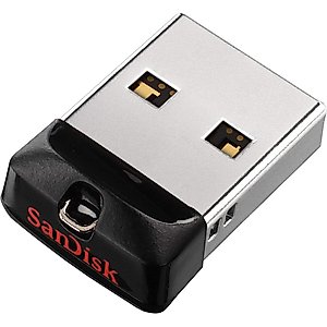 Sandisk Cruzer Fit 16GB USB Flash Drive (SDCZ33-016G-A46)