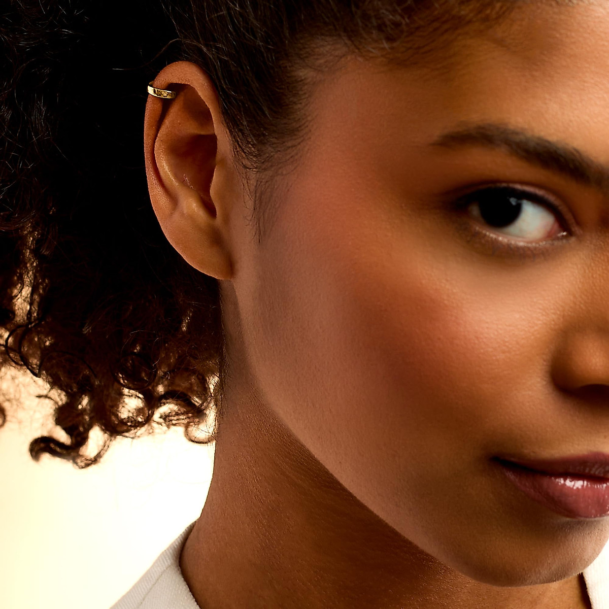 RS Pure by Ross-Simons 14kt Yellow Gold Single Ear Cuff